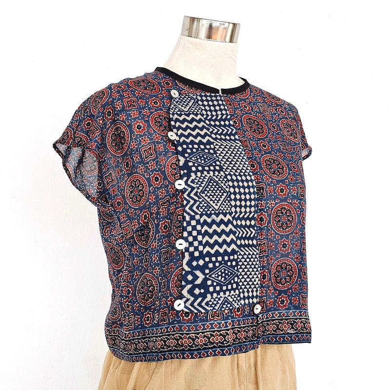 TP Cropped Pipa Indian Block Prints – Tong Tong Friendship Store