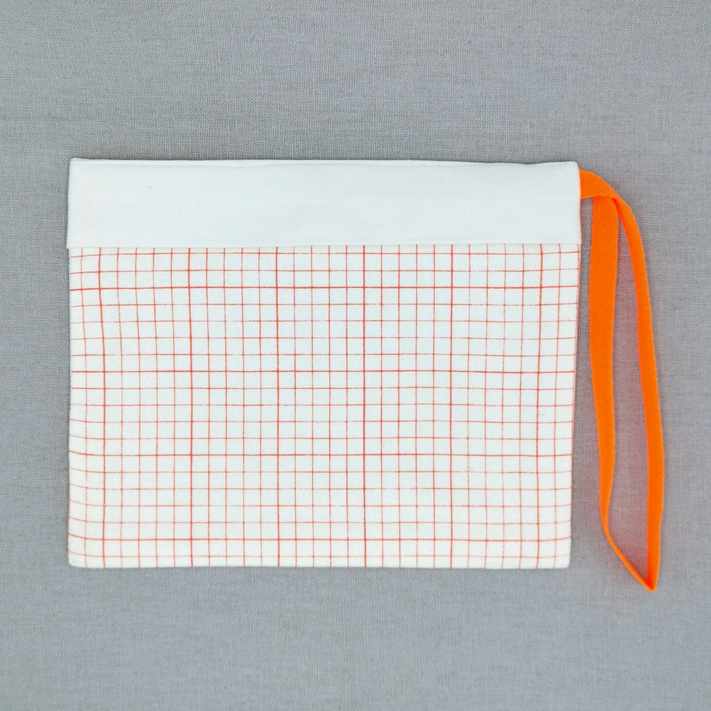 Graph Paper Red Pouch for Masks – Tong Tong Friendship Store